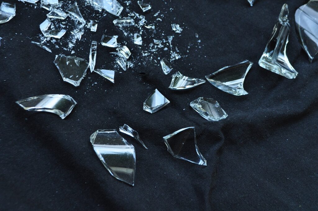 The Best Way to Clean Up Broken Glass - Fayetteville Home Inspections
